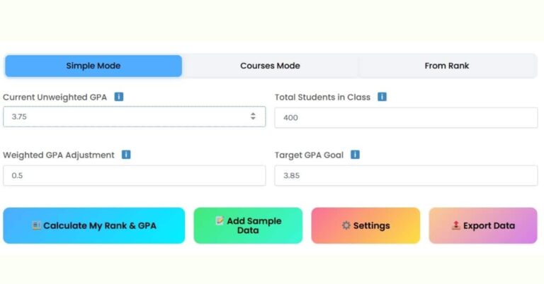 Quartile, Decile & Tenth Class Rank Calculator: How to Track GPA ...