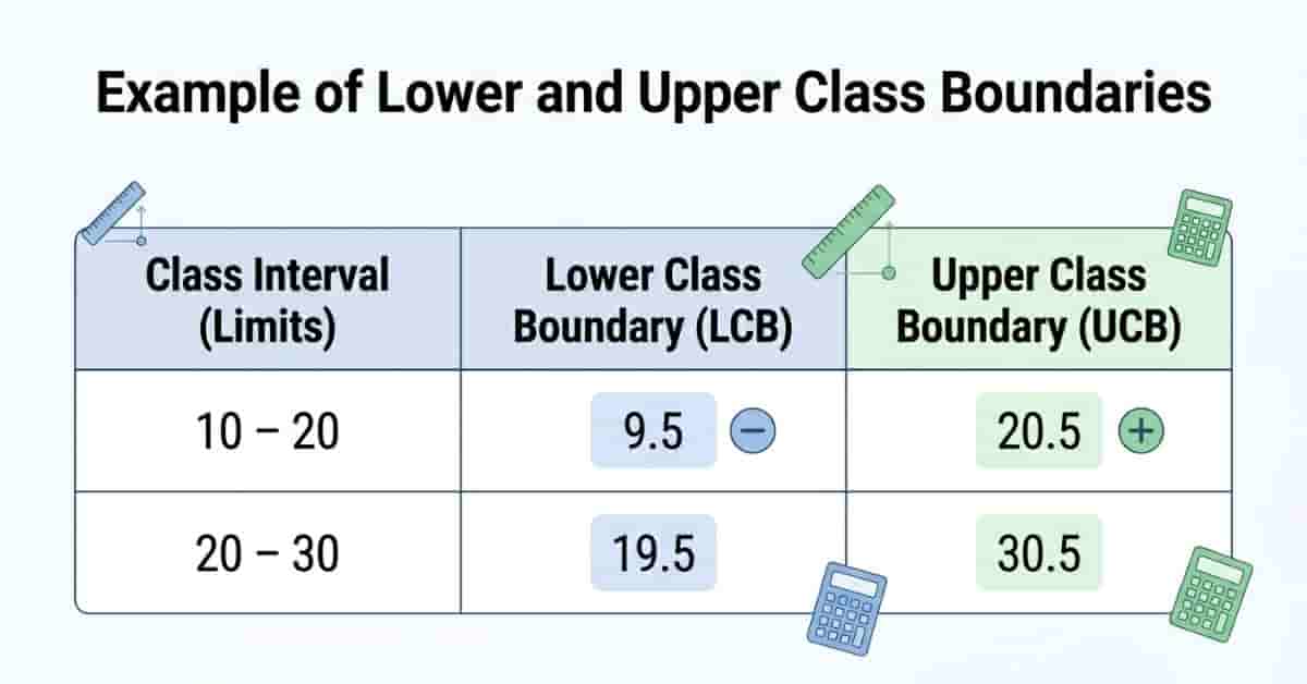 Lower and Upper Class Boundaries (How to Find Them Easily)